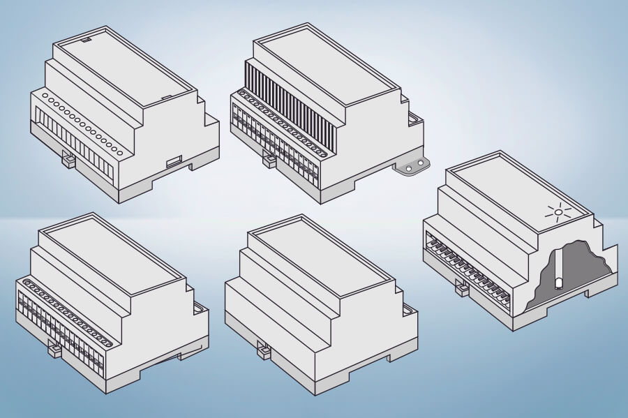 LDG-S - Bernic A/S - Leading manufacturer of DIN Rail enclosures